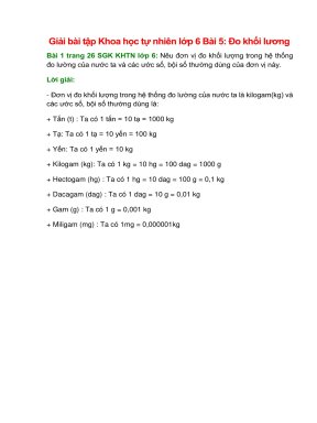 Neu don vi do khoi luong trong he thong do luong cua nuoc ta va cac uoc so boi so