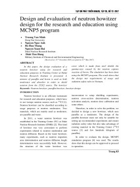 Design and evaluation of neutron howitzer design for the research and ...
