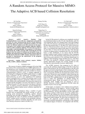 A random access protocol for massive mimo the adaptive acb based collision resolution