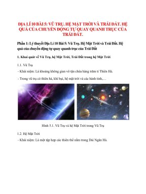 Dia li 10 bai 5 ly thuyet va trac nghiem vu tru he mat troi va trai dat ...