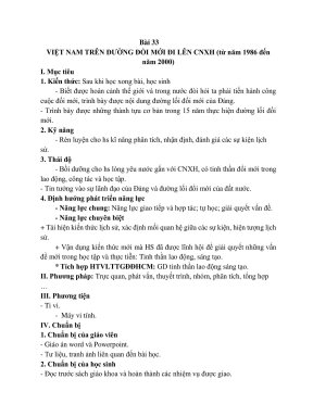 Giao an lich su bai 33 viet nam tren con duong doi moi di len chu nghia ...