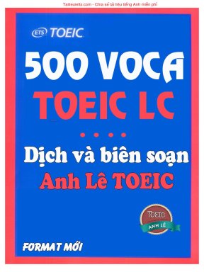 500 Voca Toeic [Anh Lê Toeic].Pdf