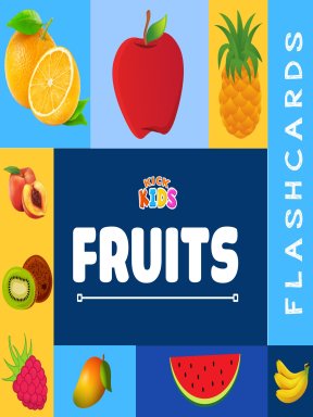 Flashcard fruits