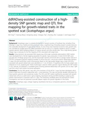 Ddradseq assisted construction of a highdensity snp genetic map and qtl ...