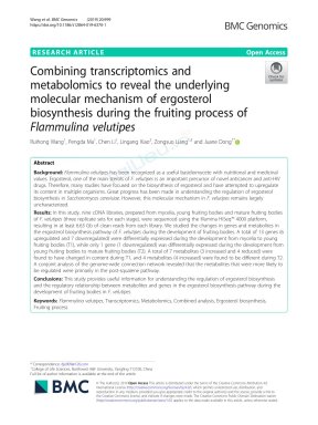 Combining transcriptomics and metabolomics to reveal the underlying molecular mechanism of ...