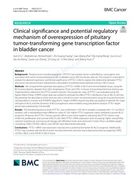 Clinical significance and potential regulatory mechanism of ...