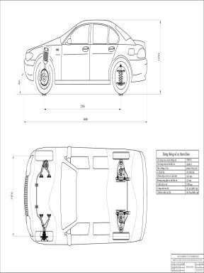 BẢN VẼ CAD ĐỒ ÁN NGHIÊN CỨU THIẾT KẾ TÍNH TOÁN HỆ THỐNG TREO XE Ô TÔ ...