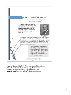 Phương pháp wyckoff VSA VPA