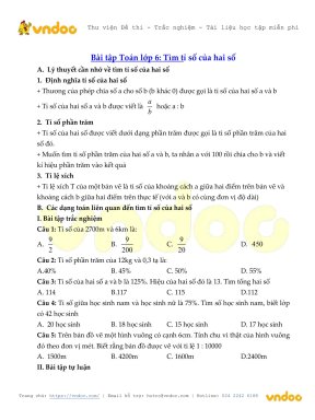Bai tap nang cao tim ti so cua hai so toan lop 6