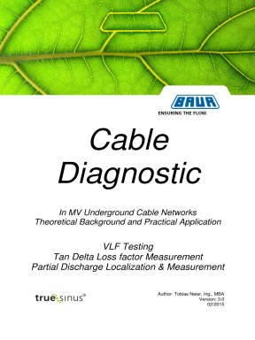 Hv Cable Testing And Diagnostic Handbook .Pdf