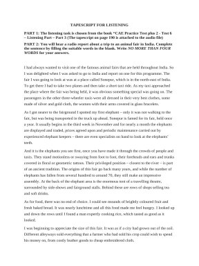 Tapescript For Listening Part 2 & 3.Docx