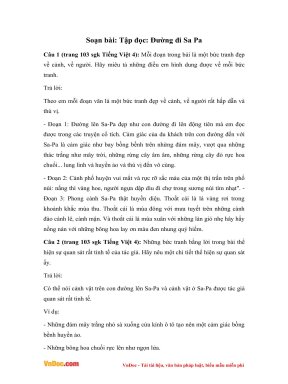 Tap doc lop 4 duong di sa pa