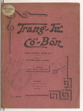 Trang Tu Co Bon_Nguyen Dang Phong (Cai Luong).Pdf