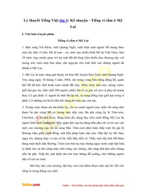 Ly thuyet ke chuyen tieng vi cam o mi lai