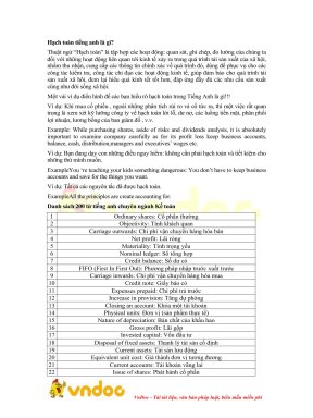 Hach toan tieng anh la gi 200 tu tieng anh chuyen nganh ke toan