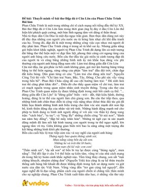 Thuyet minh ve bai tho dap da o con lon cua phan chau trinh (2)