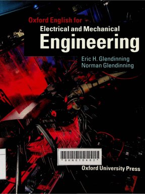 Oxford english for electrical and mechanical engineering
