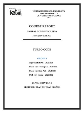 Course report digital communication turbo code turbo code structure and iteration turbo decoding ...