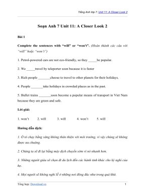 Unit 11 lop 7 a closer look 2 ket noi tri thuc