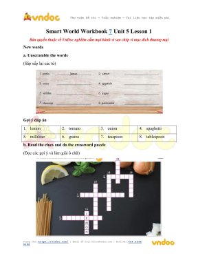 Smart World Workbook 7 Unit 5 Lesson 1