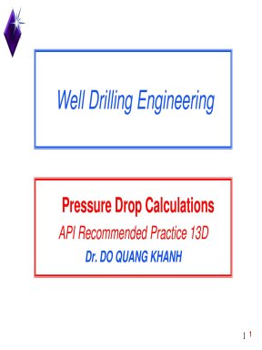 5E an example of pressure drop calculations by api recommended practice