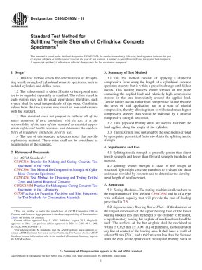 Astm c 496 c 496m 11