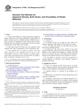 Astm d 1895 96 (2010)e1
