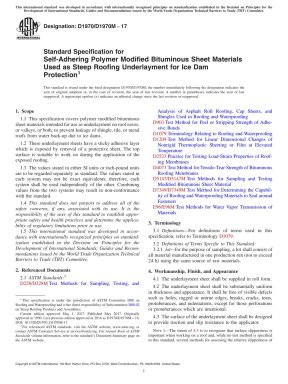 Astm d 1970 d 1970m 17