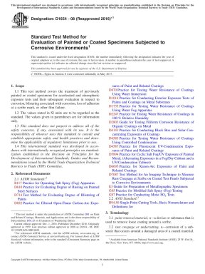 Astm d 1654 08 (2016)e1