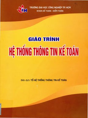Giáo trình hệ thống thông tin kế toán iuh