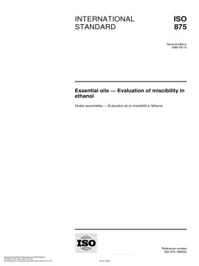 Tiêu chuẩn iso 00875 1999