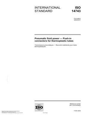 Tiêu chuẩn iso 14743 2004