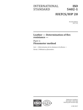 Tiêu chuẩn tiêu chuẩn iso 05402 1 2017