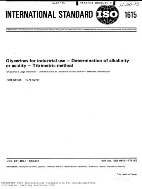 Tiêu chuẩn iso 01615 1976 scan