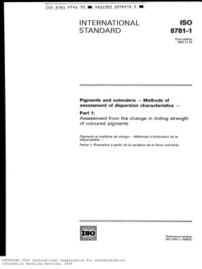 Tiêu chuẩn iso 08781 1 1990 scan