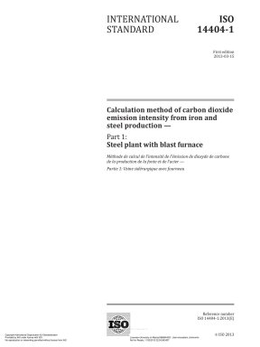 Tiêu chuẩn iso 14404 1 2013