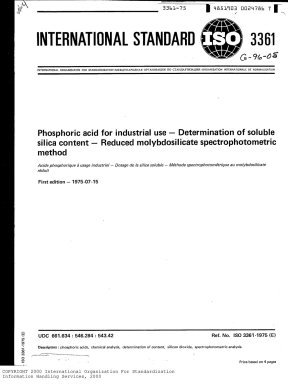 Tiêu chuẩn iso 03361 1975 scan