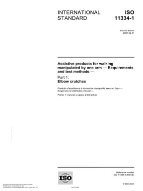 Tiêu chuẩn iso 11334 1 2007