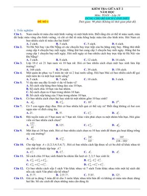10 Đề Kiểm Tra Giữa Học Kỳ 2 Toán 10 Cánh Diều Có Đáp Án Và Lời Giải.pdf