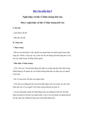 Nghi luan xa hoi ve hien tuong hoi cua