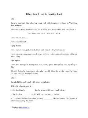 Unit 6 lop 9 looking back