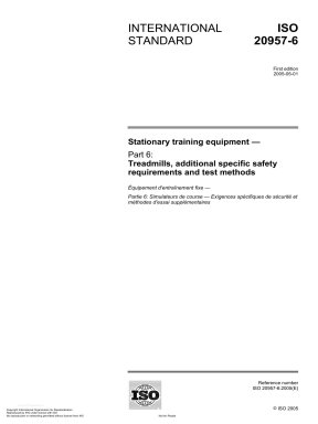 Tiêu chuẩn iso 20957 6 2005