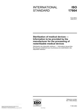 Tiêu chuẩn iso 17664 2004