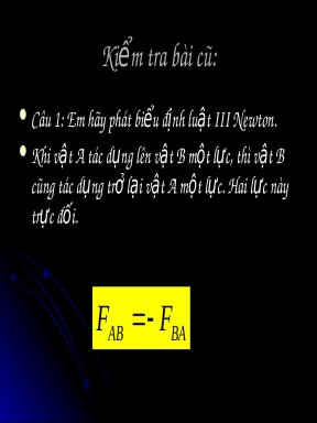 Bai 11 luc hap dan dinh luat van vat hap dan