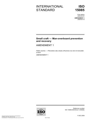 Tiêu chuẩn tiêu chuẩn iso 15085 2003 amd1 2009