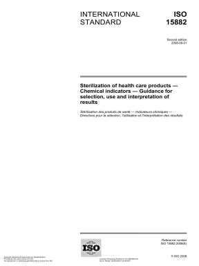 Tiêu chuẩn iso 15882 2008