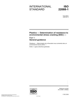 Tiêu chuẩn iso 22088 1 2006