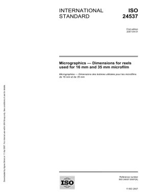 Tiêu chuẩn iso 24537 2007