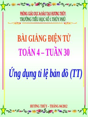 Ung dung ti le ban do tt