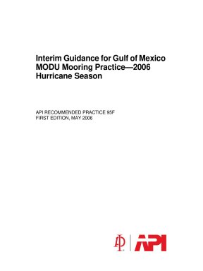 Api rp 95f 2006 (american petroleum institute)
